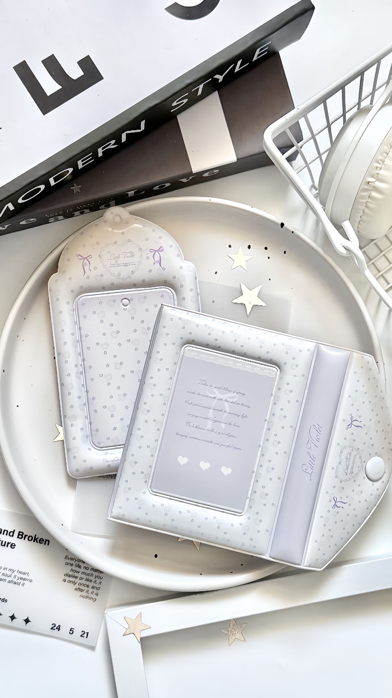 💜 Little Violet Photocard Binder & Holder Set (3-inch) | Pre-order ...