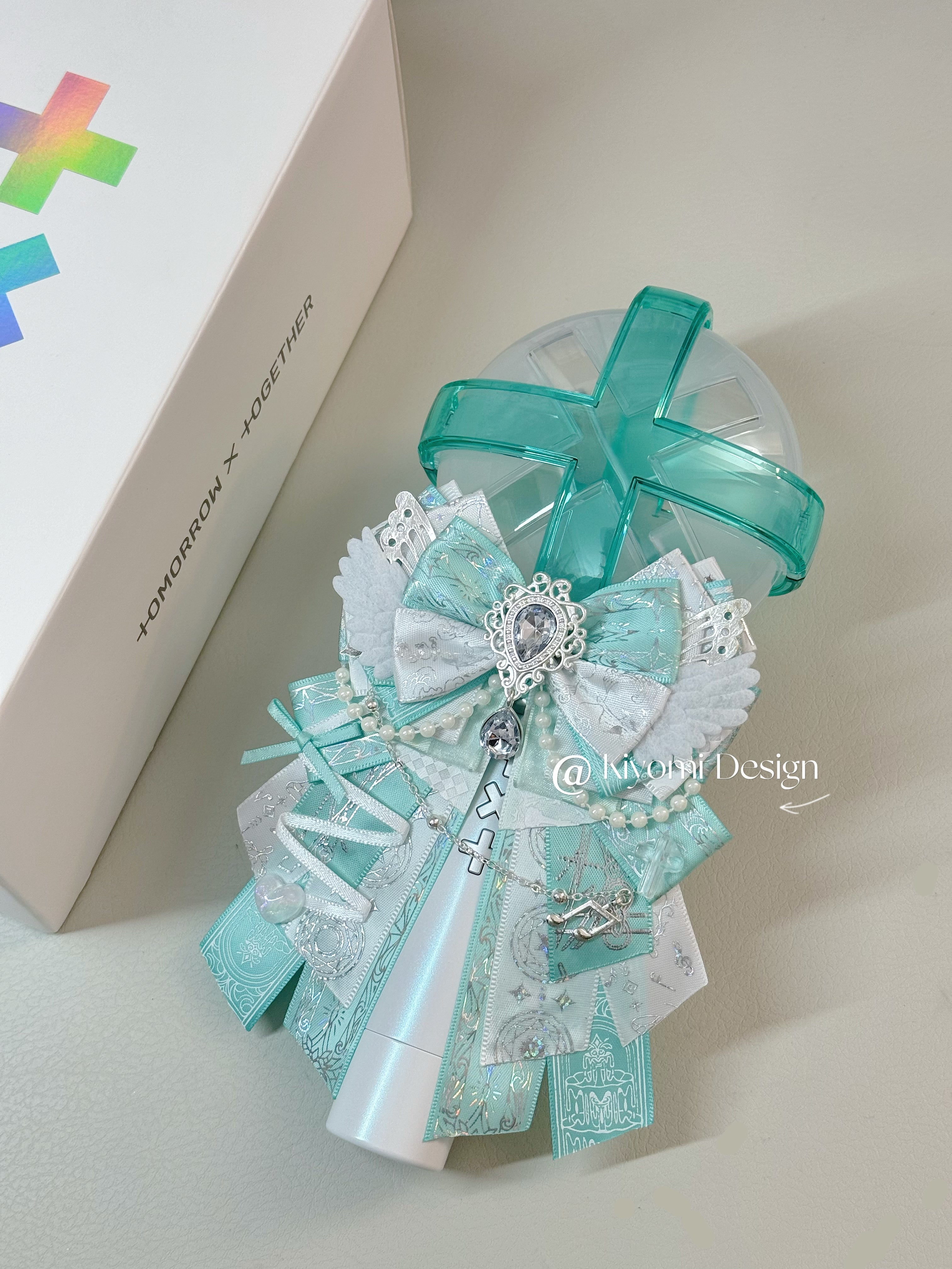 Handmade TXT Moabong Bow – Kpop Lightstick Decoration (Tomorrow X Toge ...