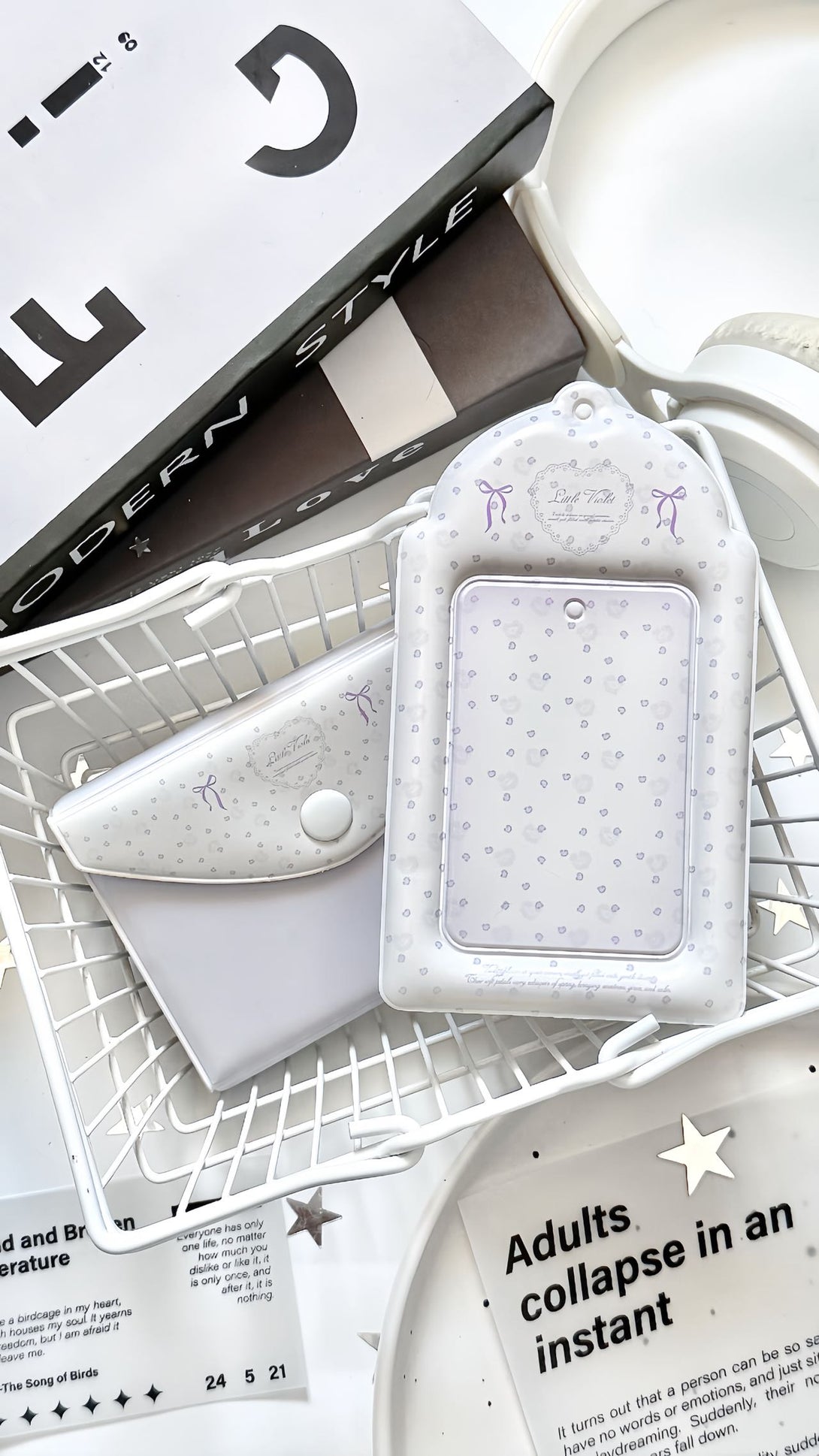 💜 Little Violet Photocard Binder & Holder Set (3-inch) | Pre-order ...